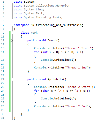 Understanding Multithreading And Multitasking In C#