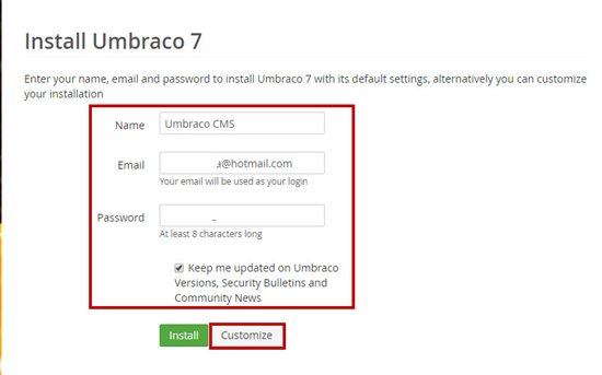 Install Umbraco CMS On Microsoft Azure