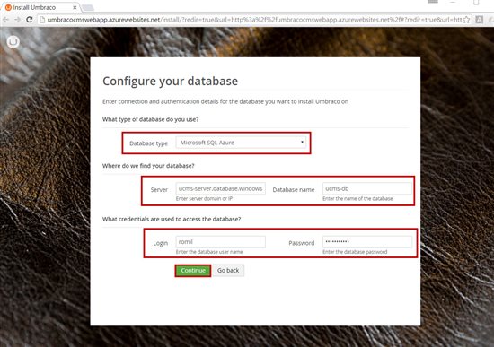 Install Umbraco CMS On Microsoft Azure Install Umbraco CMS On Microsoft Azure