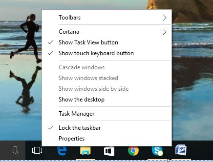 How To Customize Taskbar In Windows 10