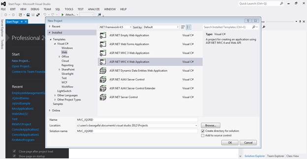 Cascading DropDownList In jqGrid Using MVC