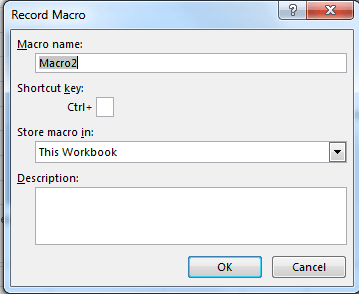 Creating Excel Charts And Writing A Macro To Refresh Data Automatically