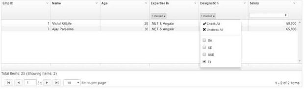 How To Create A Custom Multi Select Filter For Ui Grid In Angularjs 1x