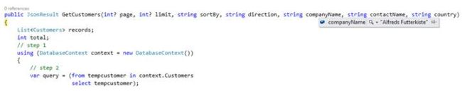 Using Gijgo Grid With ASP.NET MVC
