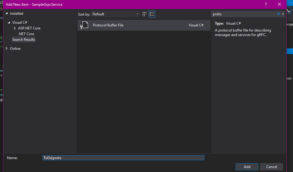 gRPC Using C# And .Net Core - Day One