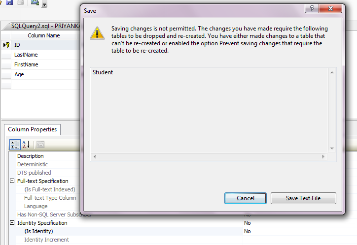 Detailed Description Of Primary Key In SQL Server