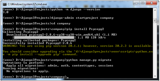 Django Crud And User Authentication With Django Class Based View And Postgresql Database Server