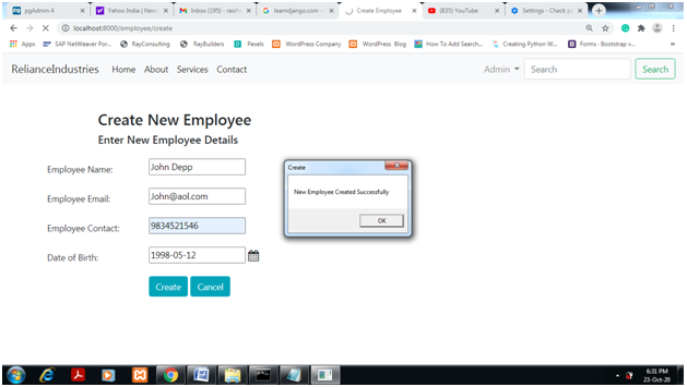 Django Crud And User Authentication With Django Class Based View And