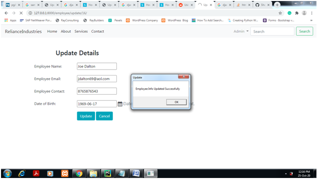 Django Crud And User Authentication With Django Class Based View And Postgresql Database Server