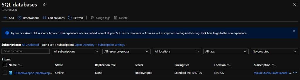 Creating Your First Azure Sql Database And Configure Firewall Settings 2543