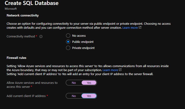 Creating Your First Azure Sql Database And Configure Firewall Settings 
