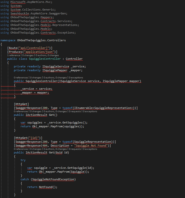 The Path Is Null And Full Of Squiggles