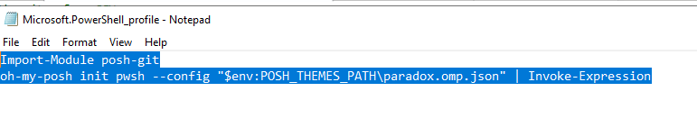 The Term Oh-My-Posh Is Not Recognized as a Name of Cmdlet