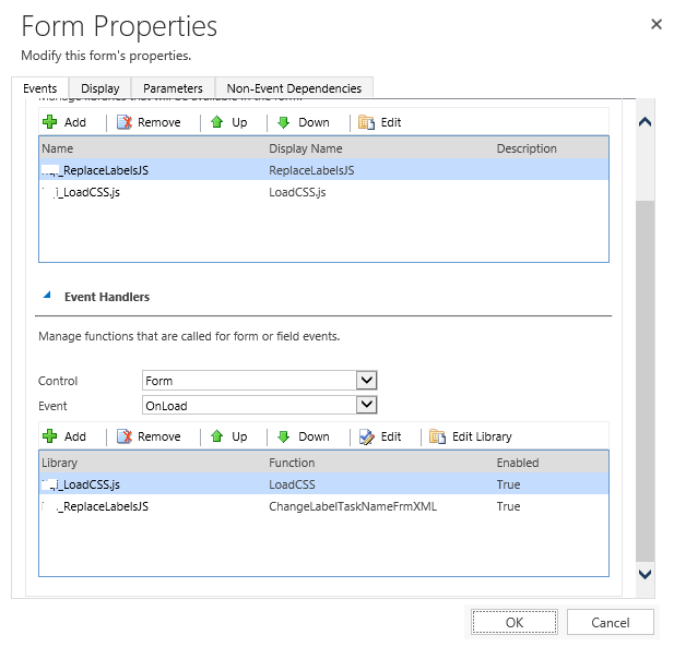 To Replace The Labels In Entity Form Using JavaScript In Dynamics CRM