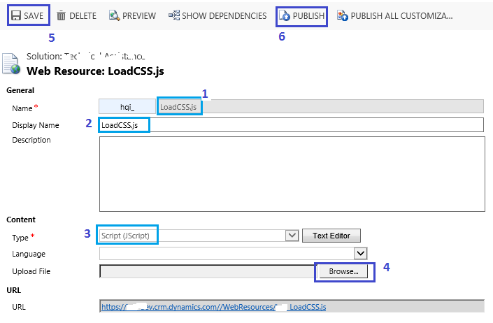 To Replace The Labels In Entity Form Using JavaScript In Dynamics CRM