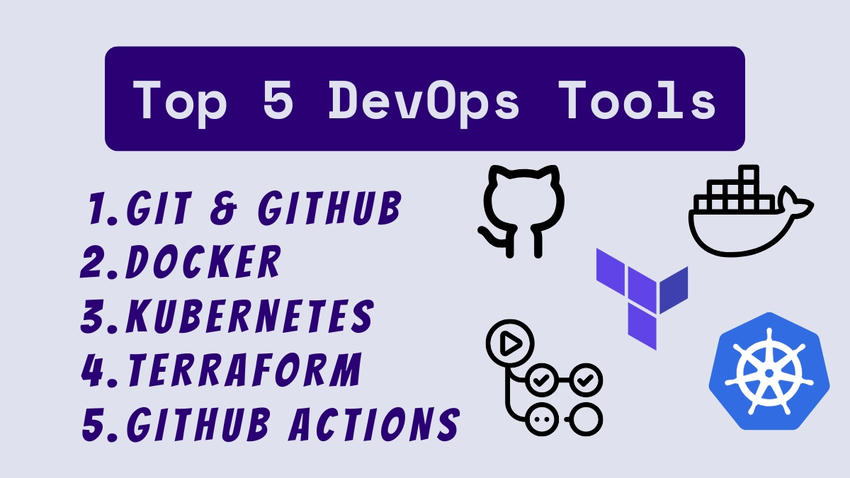 Top 5 DevOps Tools you should Master in 2025