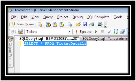 Trace Database Transaction Using SQL Profiler