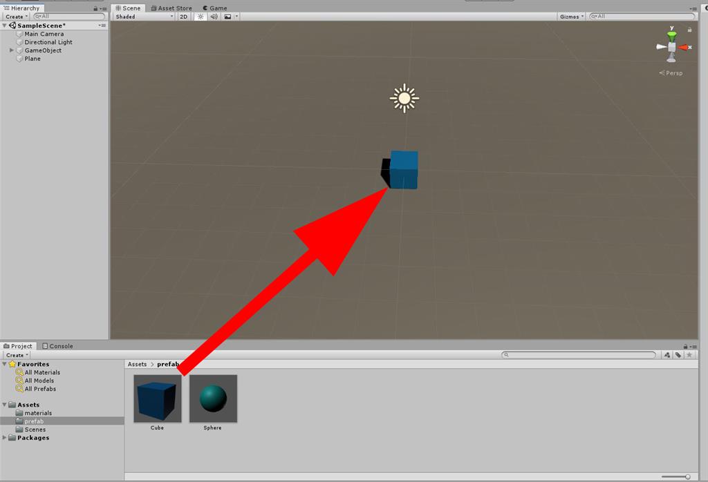 Instantiate Prefabs At Run Time In Unity 3D