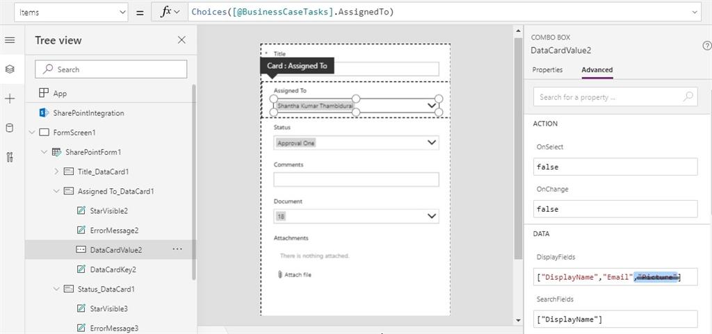 Tricks To Customize The People Picker Column Using PowerApps