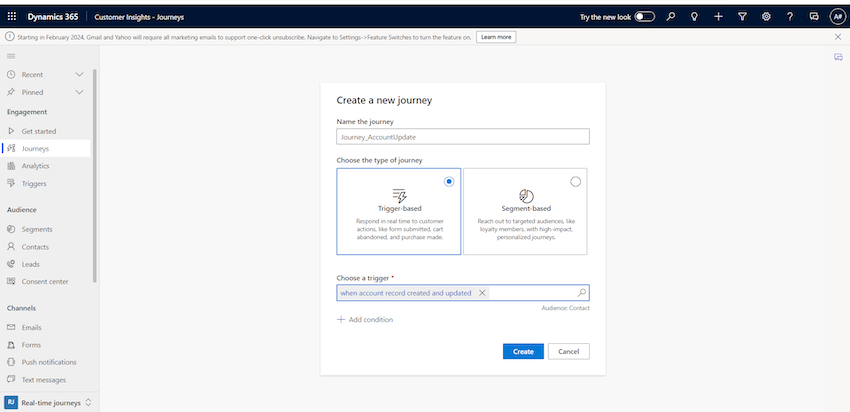 Trigger A Journey When A Record Is Updated Using Plugin C Code