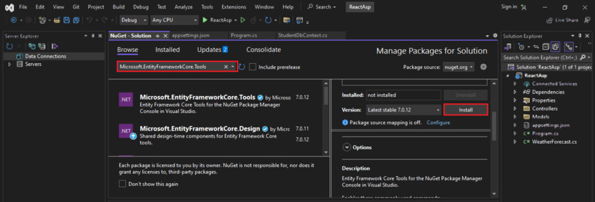 Troubleshooting Microsoft.Extensions.Hosting Service Access Error