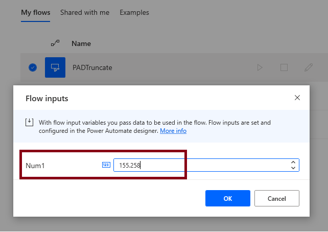 Truncate Number Action In Desktop Flow Using Microsoft Power Automate