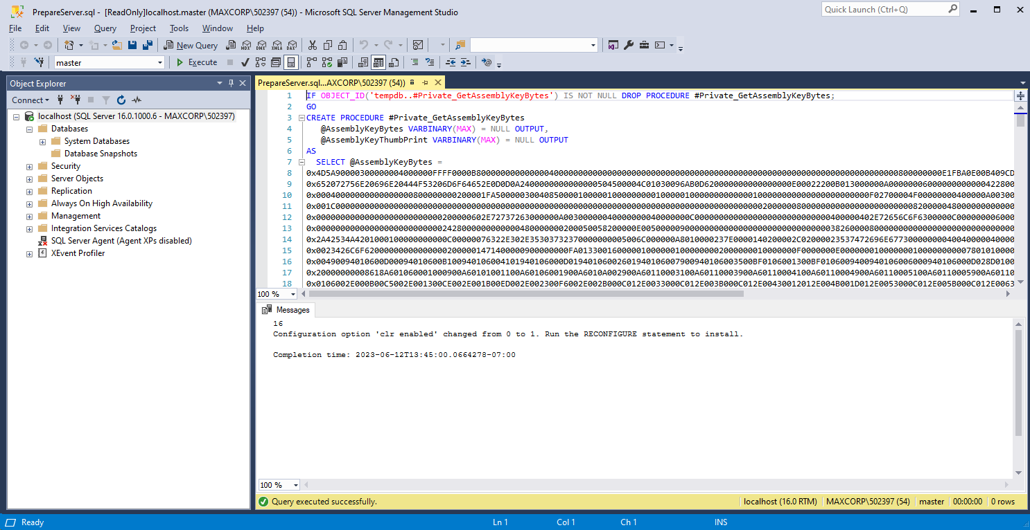Unit Test (2) --- TSQLT