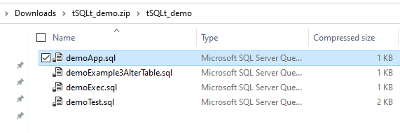 Unit Test (2) --- TSQLT
