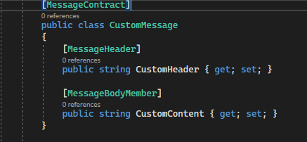 Types of WCF Contract