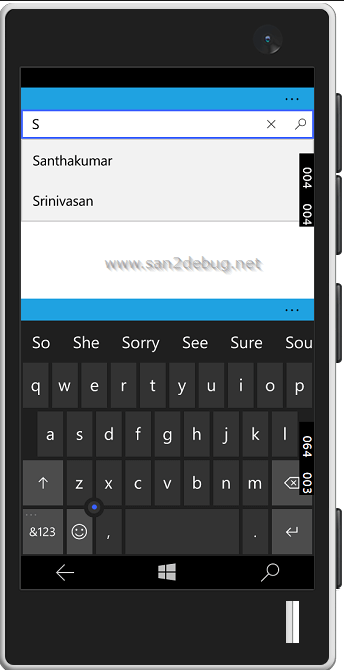 Understanding AutoSuggestBox In UWP