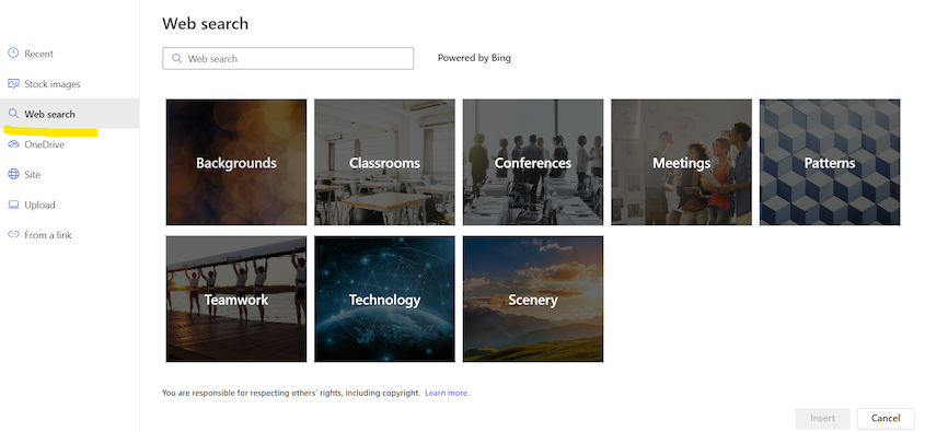 Understanding Image Gallery Web Part in SharePoint Online
