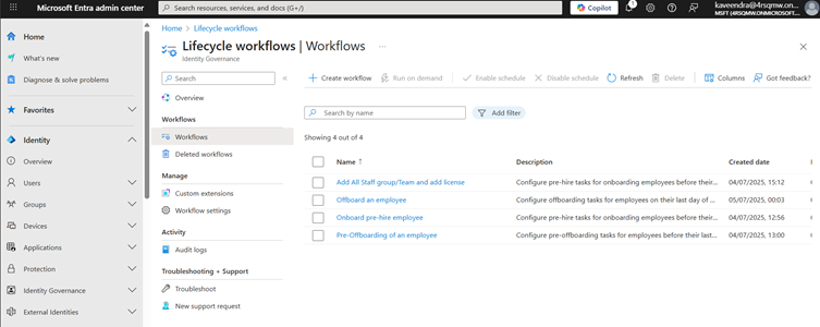 Understanding Lifecycle Workflows in Microsoft 365