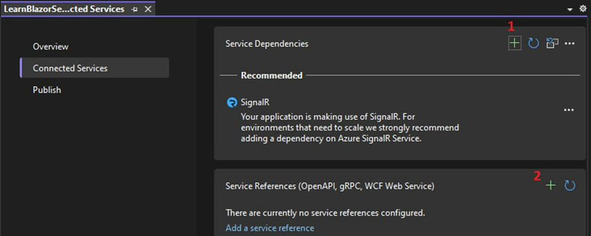 Understanding of Blazor Server App Project Structure