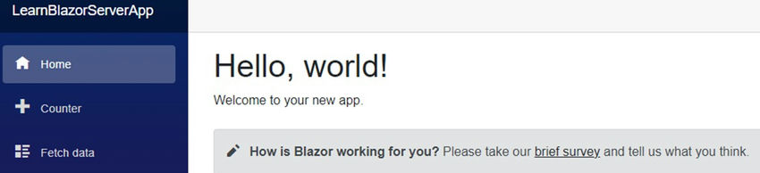 Understanding of Blazor Server App Project Structure