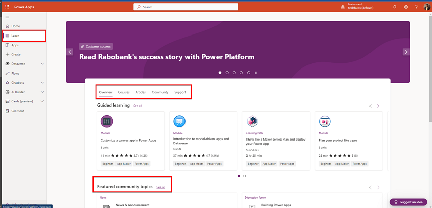 Understanding PowerApps Web Studio