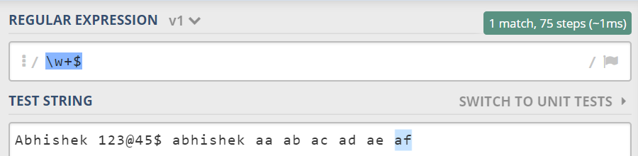 Understanding Regular Expressions