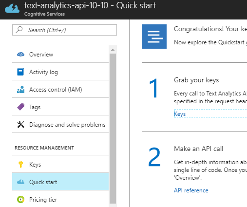 Understanding Text Analytics Api In Azure