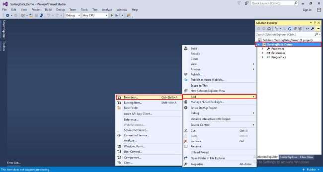 How To Use Data Sorting Operations With Database Using LINQ