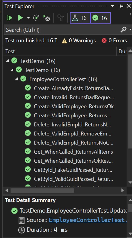 Unit Testing in .NET Core with xUnit