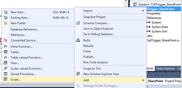 Update Sql Server Data To Sharepoint Using Clr Trigger And Sharepoint Client Object Model