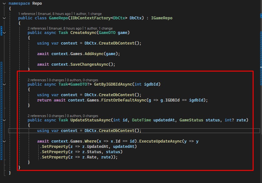 Updating an Object in the Local Database in MAUI .NET 9 [GamesCatalog ...