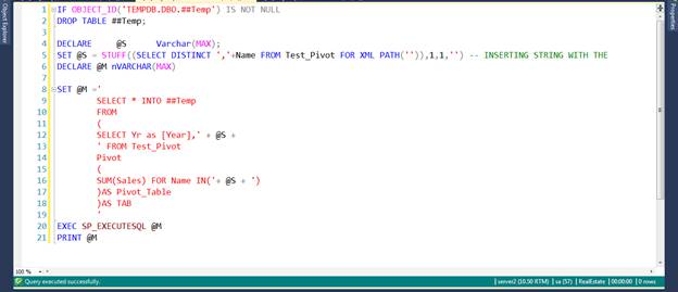 Updating Dynamic Columns On The Go In SQL