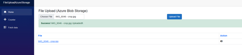 Upload And Delete Files In Azure Blob Storage Using Blazor Apps With Net 7