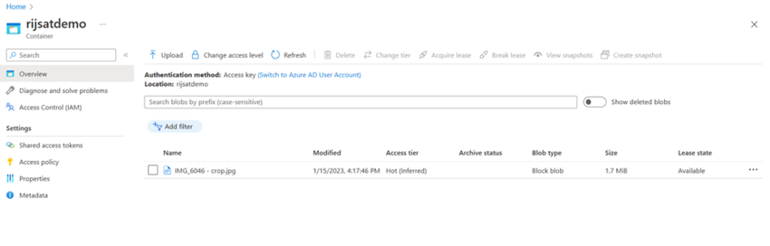 Upload And Delete Files In Azure Blob Storage Using Blazor Apps With Net 7