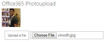 Upload And Set Office 365 Profile Image Using Microsoft Graph API