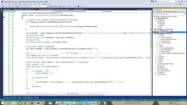Upload And Save Multipart/Form-Data In WebApi 2