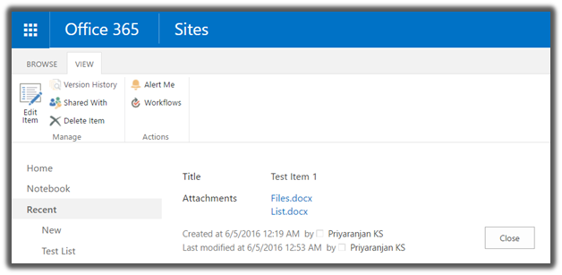 Upload File To List Item In Office 365 As An Attachment Using Javascript Object Model