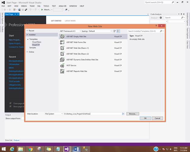 Upload Files And Save In Oracle Database In Blob Format In Aspnet