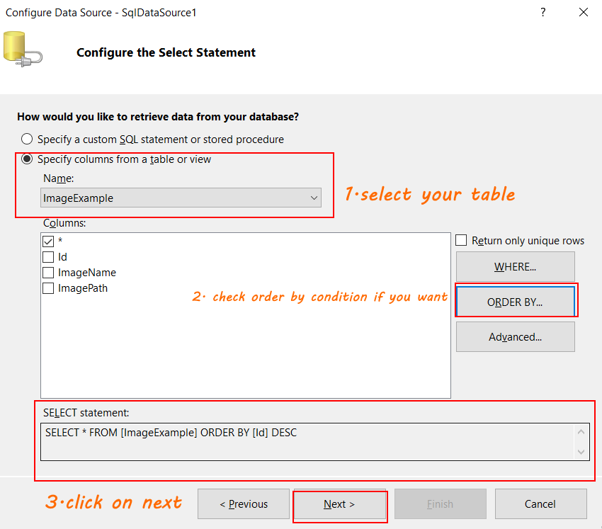 Upload Image, Save In Database, And Show In Gridview