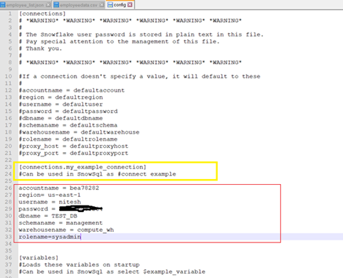 Uploading Files To Snowflake Stage Using SnowSQL